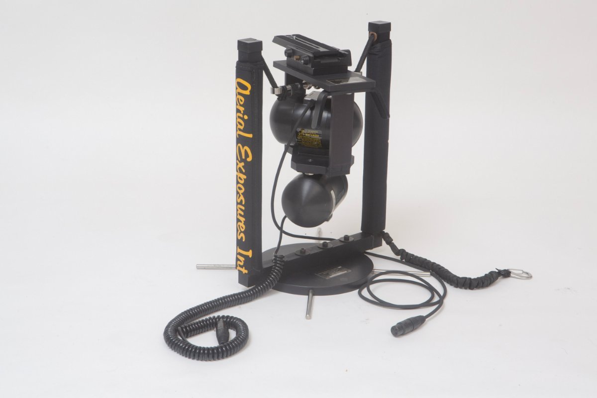 twin kenlab gyroscope video stabilizer with helicopter mount ...